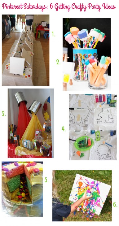 Pinterest Saturdays: 6 Getting Crafty Party Ideas | Style for a Happy Home